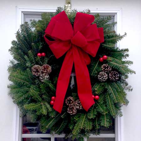 Traditional Wreath | Acorn Lane Wreaths | Reindeer Wreaths